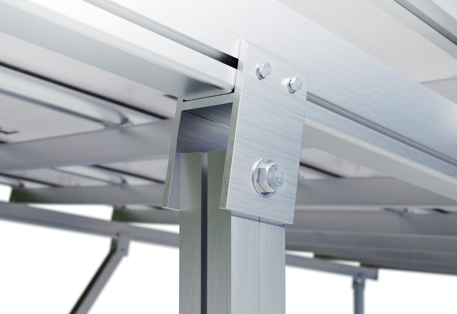 Förlängning carport med solceller för husbilar SPG5-AW inkl. 12 ...